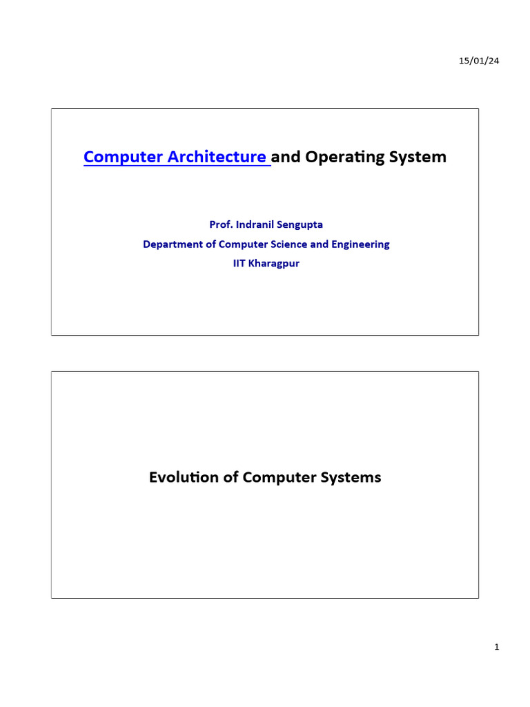 01 Introduction | PDF | Integrated Circuit | Central Processing Unit