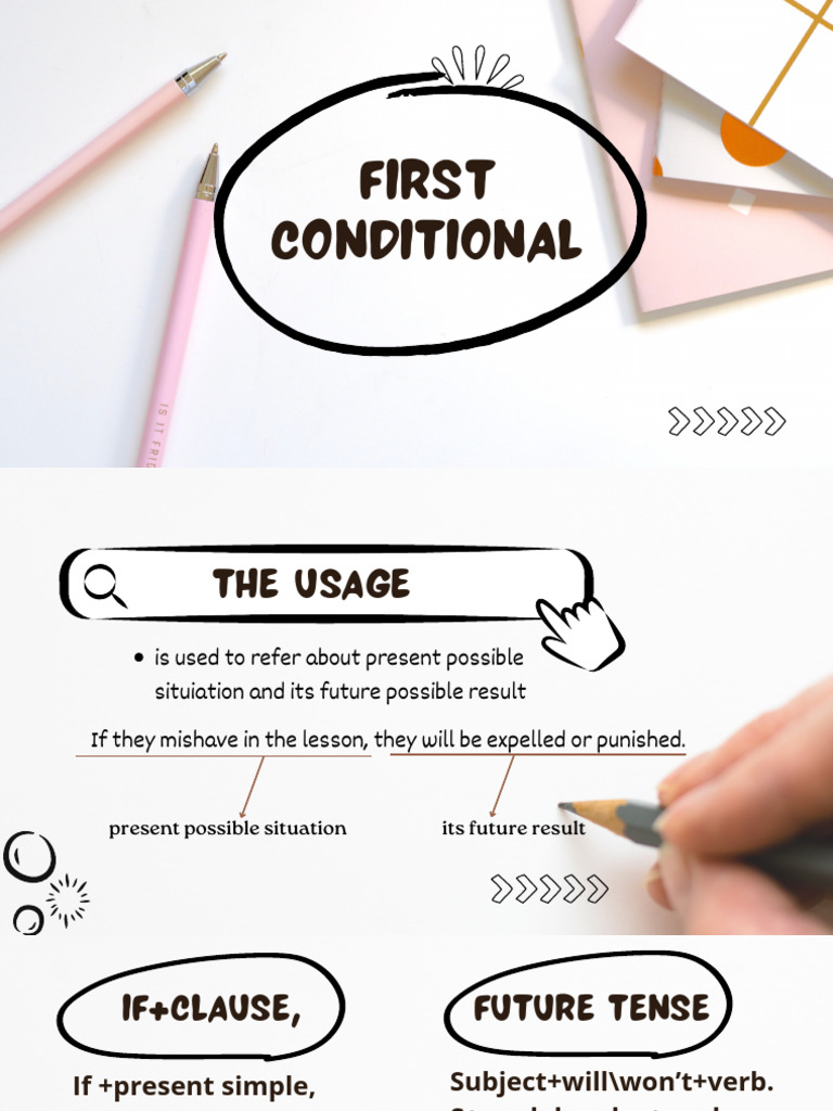 First Conditional | PDF | Grammatical Tense | Syntax
