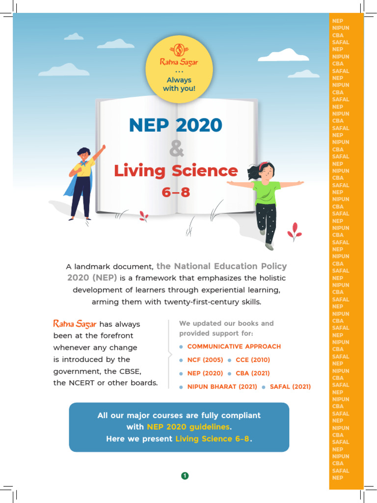 NEP 2020 Framework for Living Science 6-8 | PDF | Respiratory System | Lung