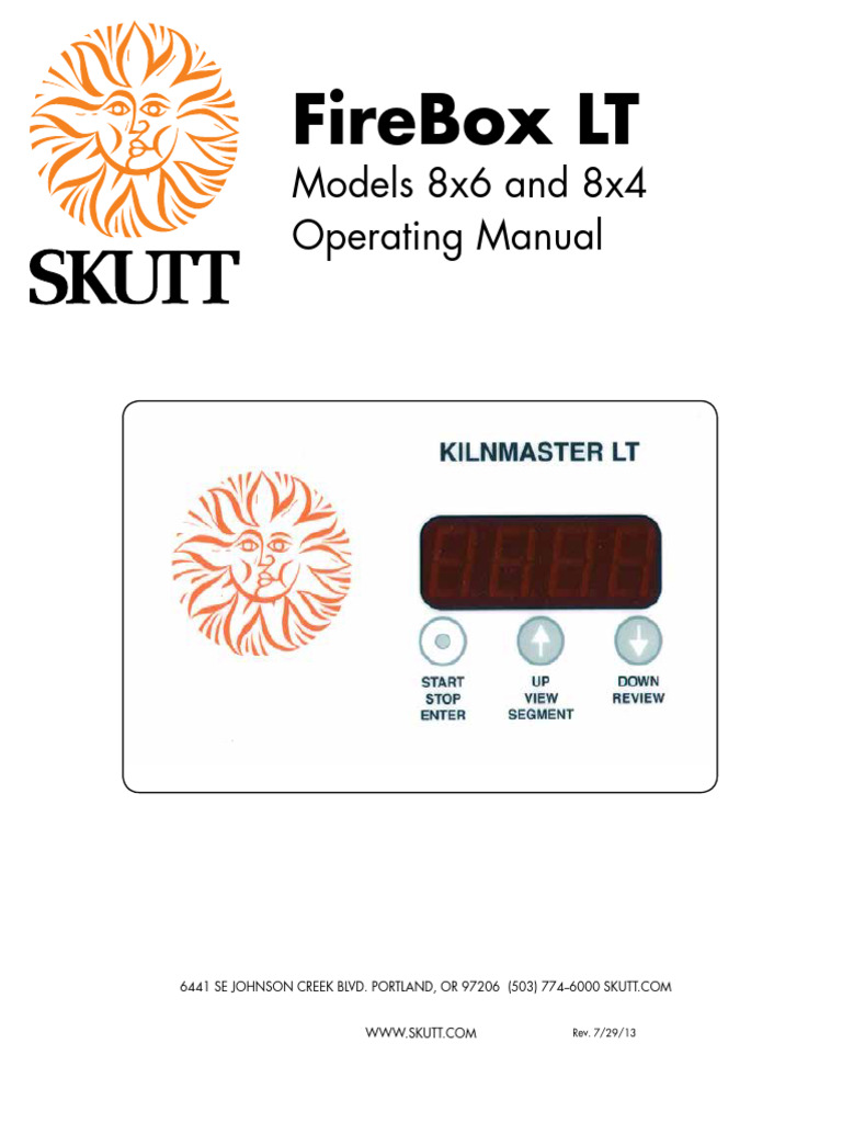 FireBox 8x6 and 8x4 Manual Web | PDF | Pottery | Materials