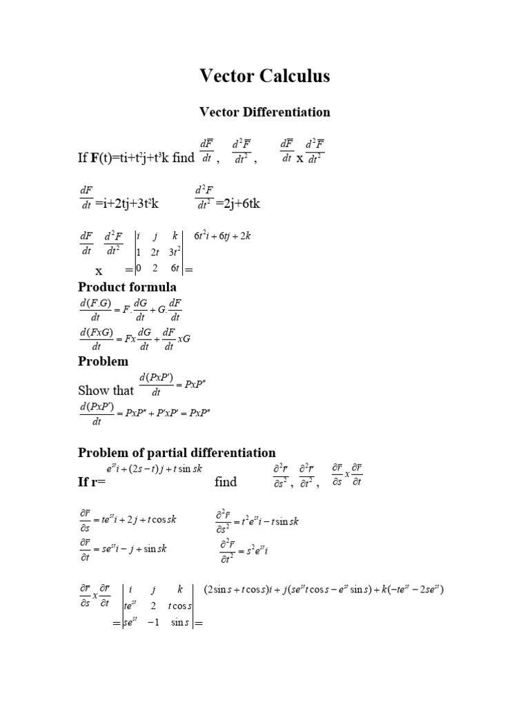 Vec 2 | PDF | Gradient | Derivative