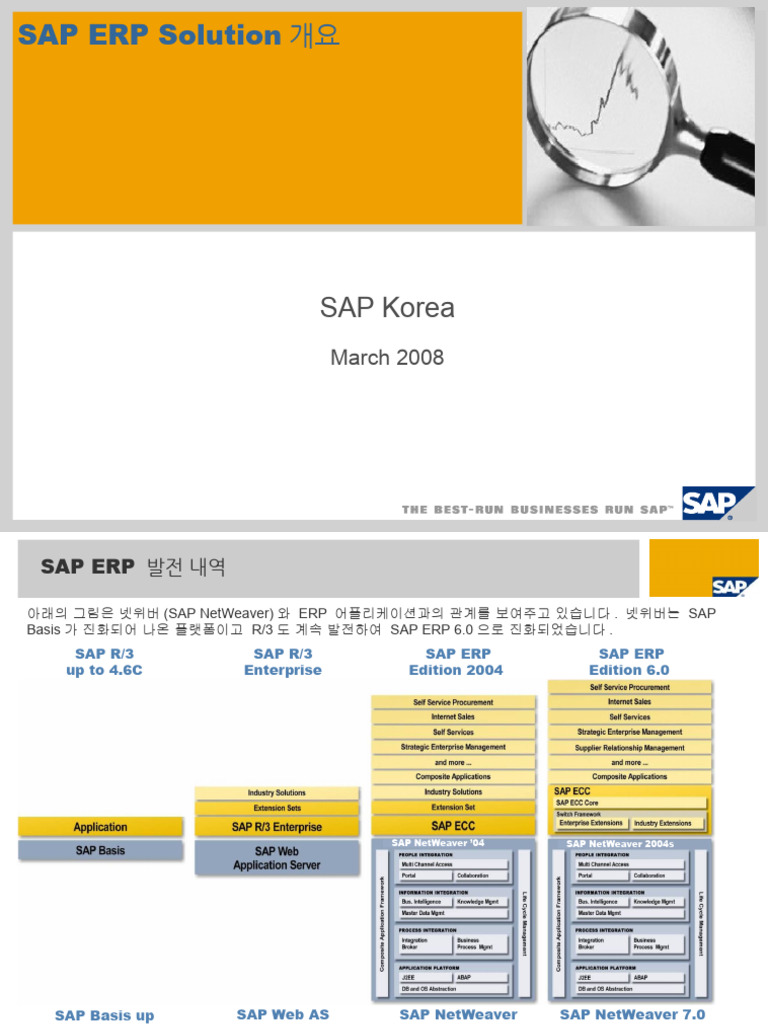 SAP ERP Overview | PDF | Customer Relationship Management | Information ...