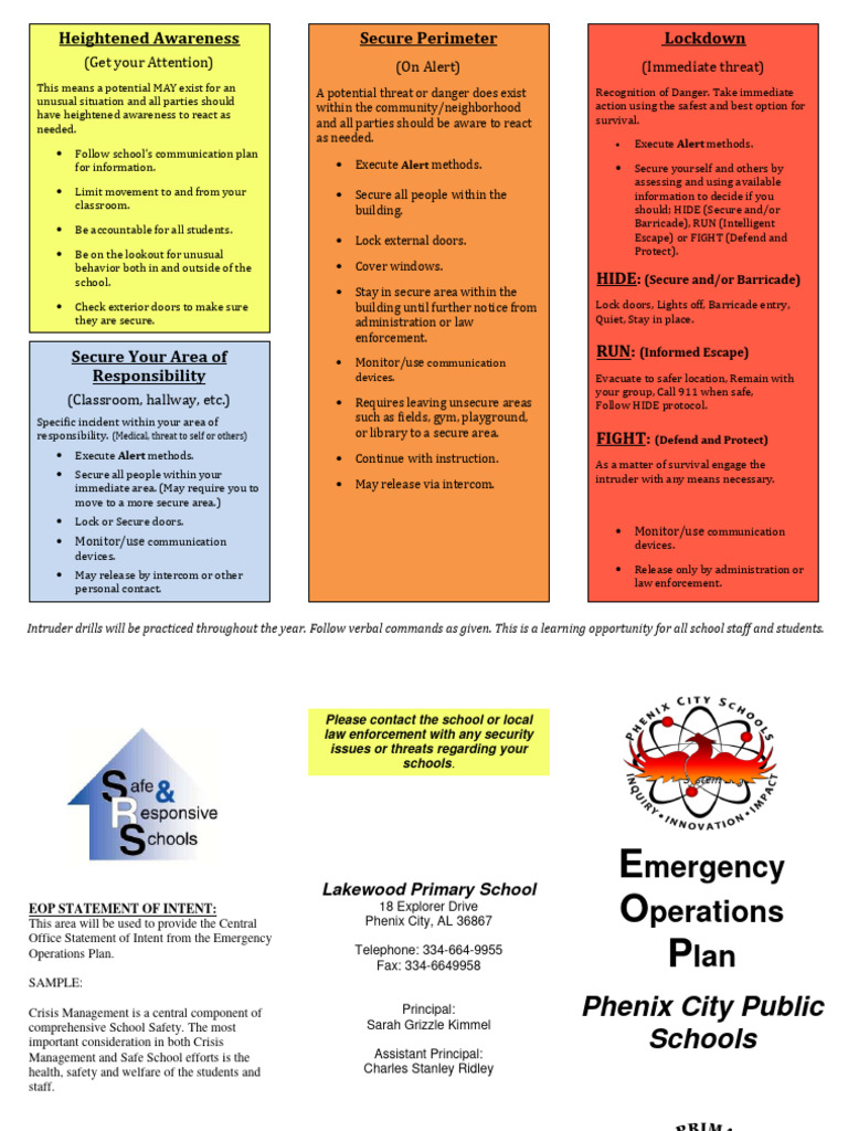 Safety Brochure | PDF