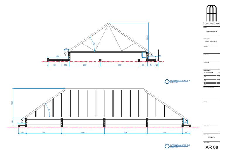 Denah Cokde-07 Potongan Atap | PDF