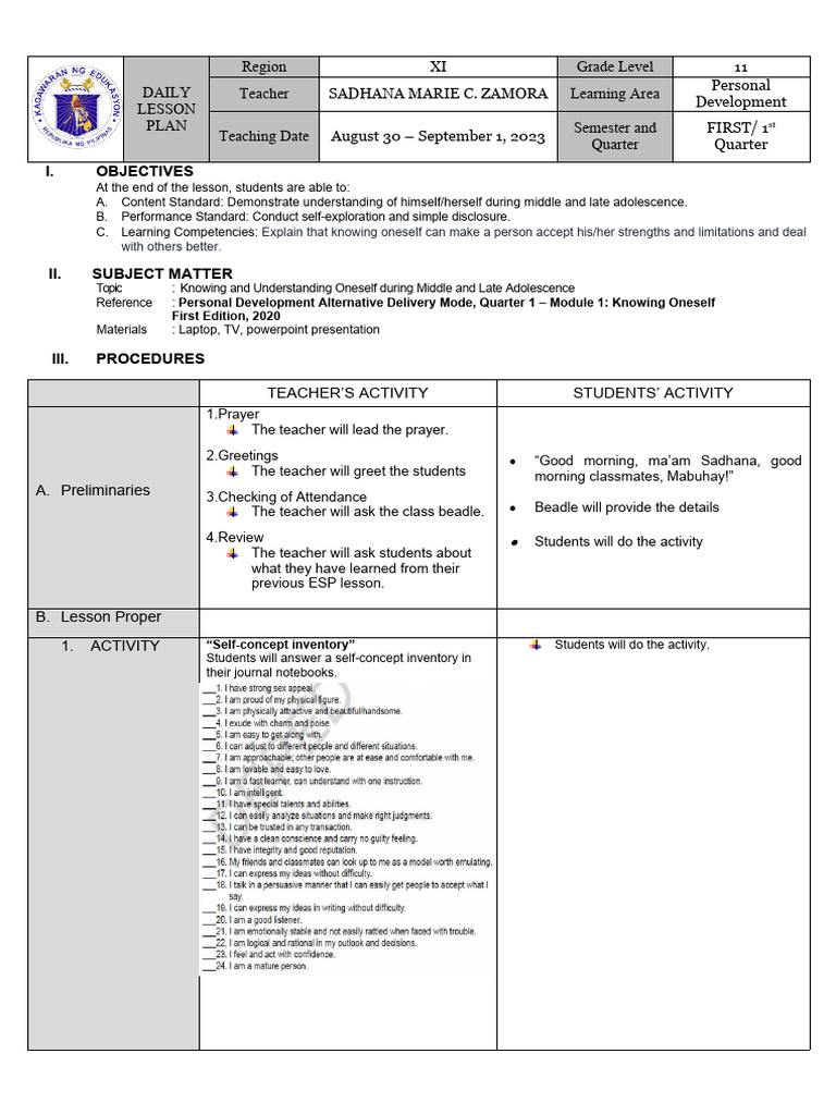PERDEV_qtr1_week-1 | PDF