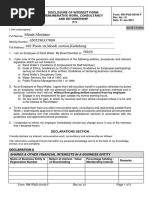 Register of Interests Template Form | PDF | Business | Law