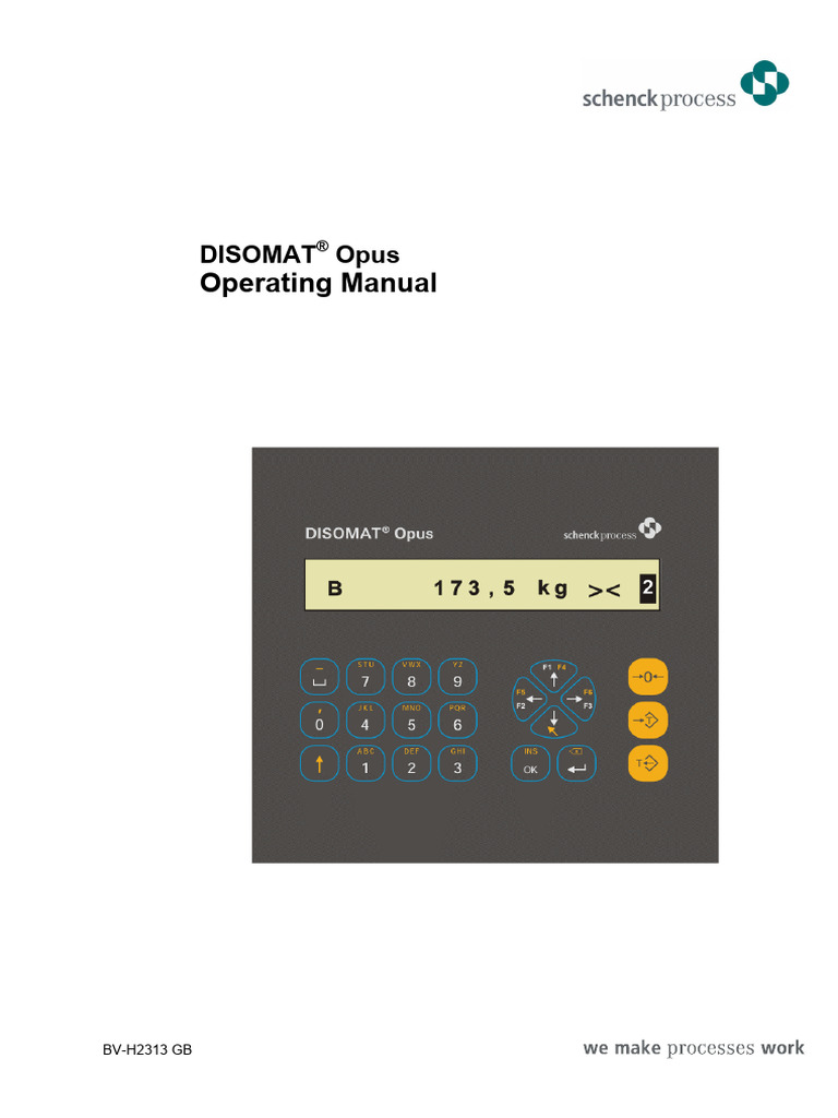 Disomat Opus | PDF | Parameter (Computer Programming) | Computer Keyboard