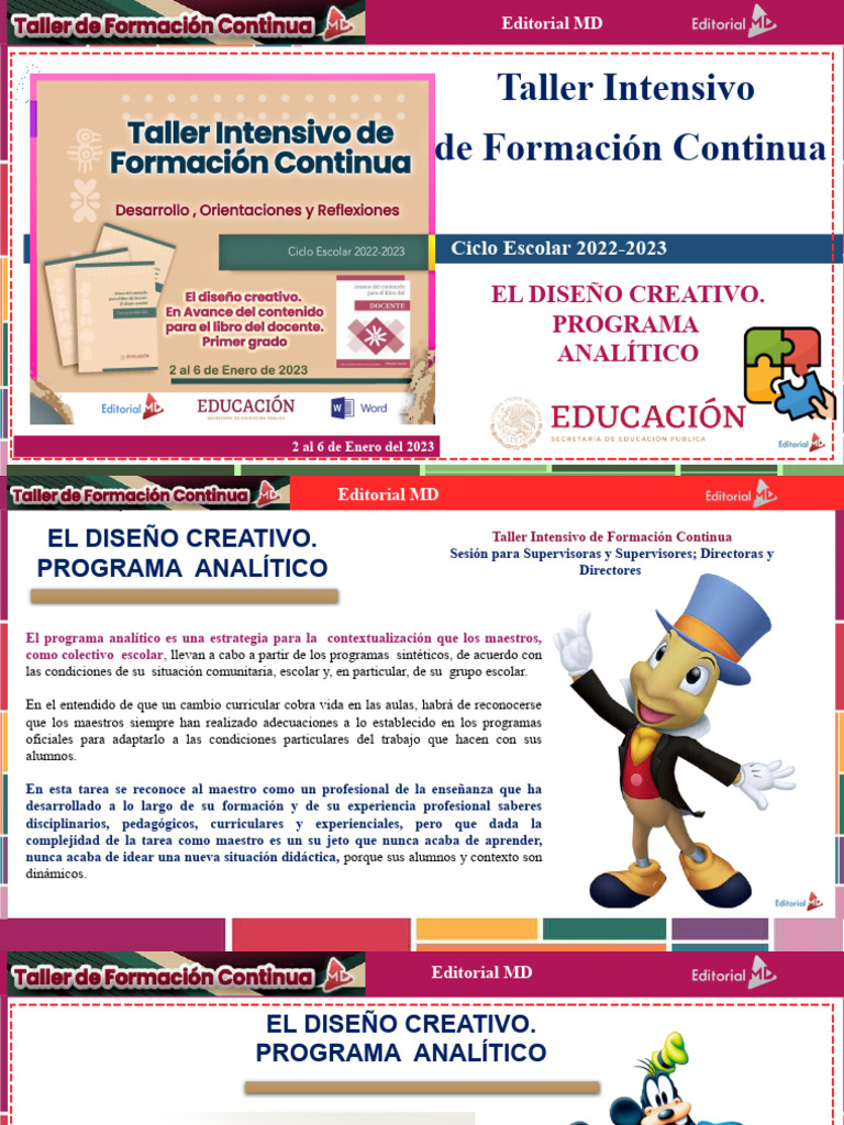 El Diseño Creativo. Avance Del Contenido Del Libro Del Docente. Primer ...