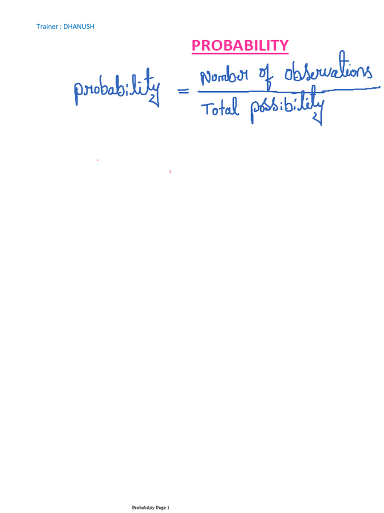 Probability | PDF | Probability | Gaming