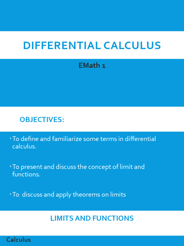 DC Lec 1 Limit and Function Theorem On Limit | PDF | Calculus | Function (Mathematics)