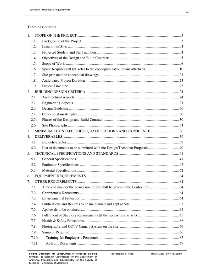UOM-Section 6 | PDF | Specification (Technical Standard)