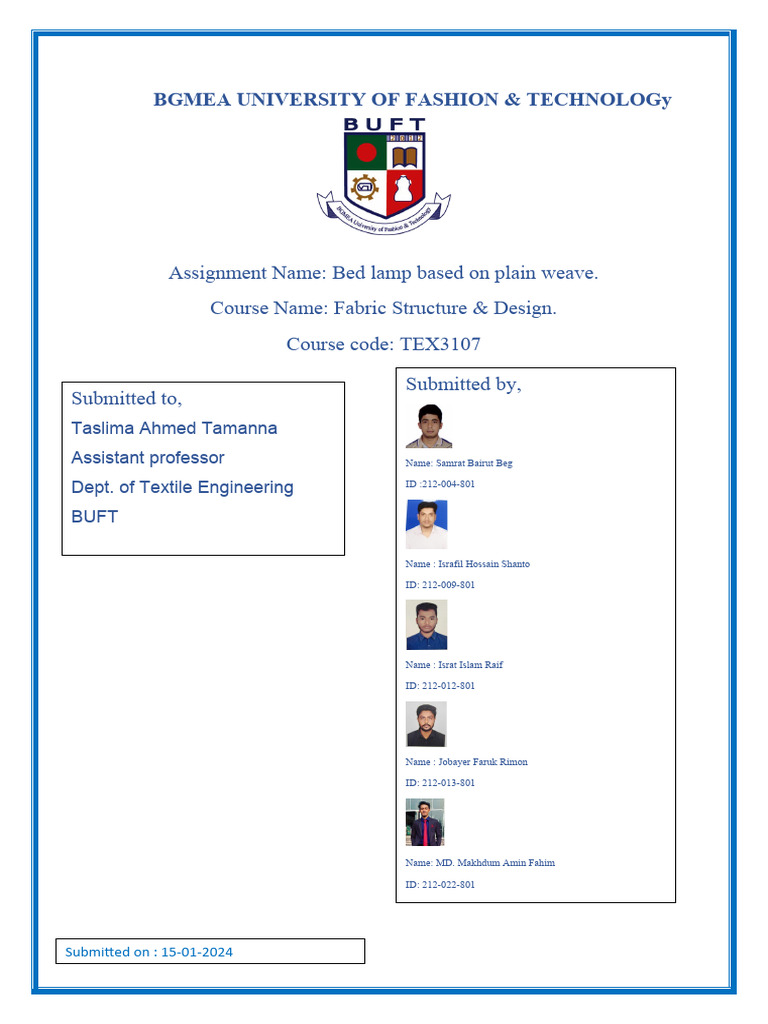 Assignment FSD | PDF