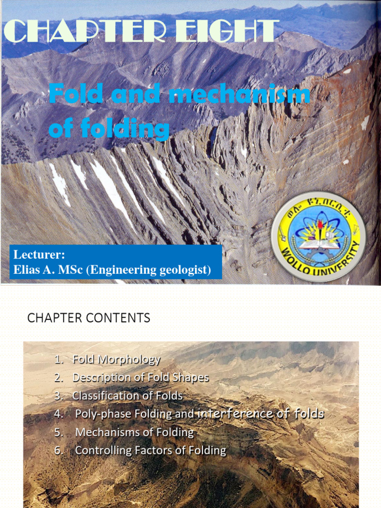 CH 7. Folds and Mechanism of Folding | PDF | Geology | Structural Geology