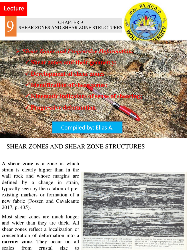 CH 9. Shear Zones and Progressive Deformation | Download Free PDF ...