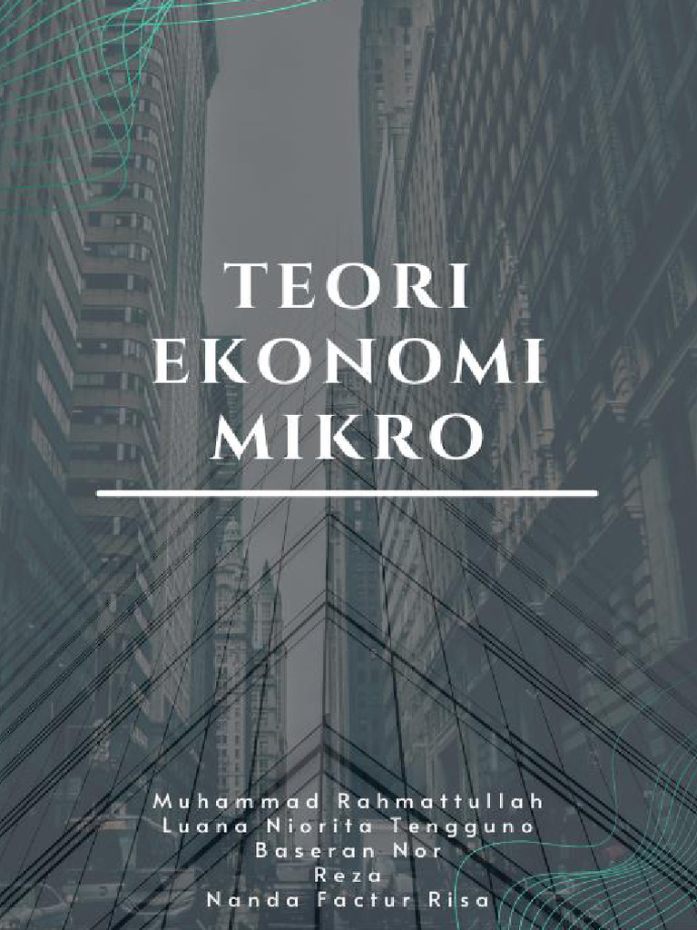 Buku Ekonomi Mikro - 2021 | PDF
