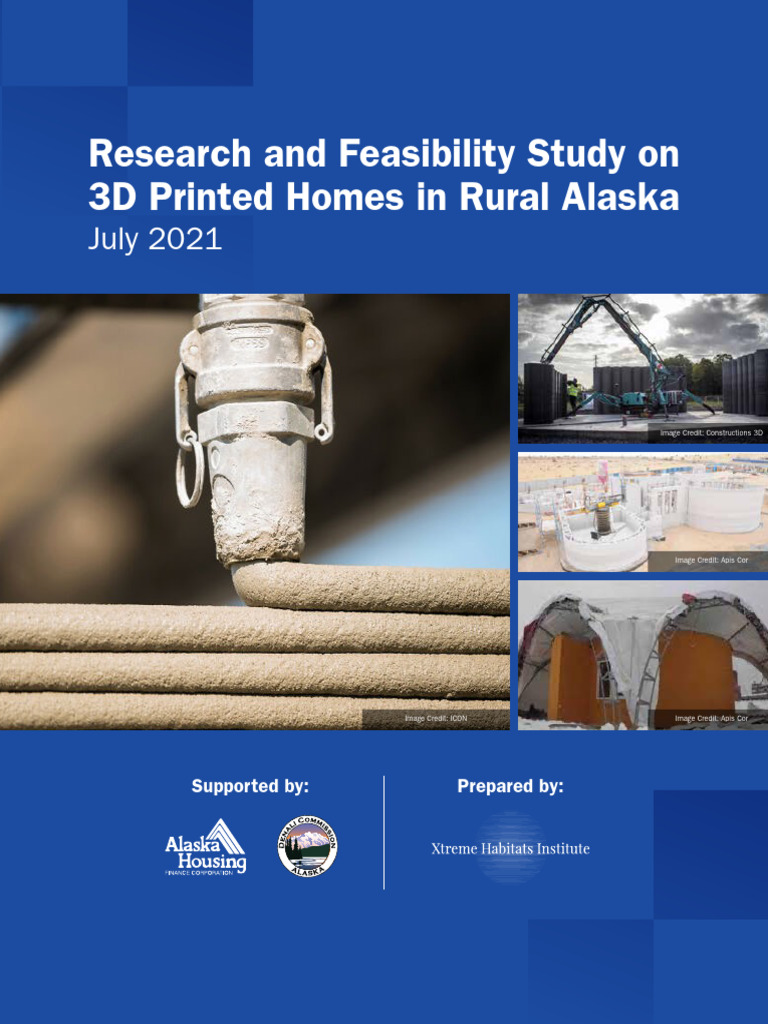 3D Printed Home Feasibility Study FINAL 2021 AHFC Branded | PDF ...