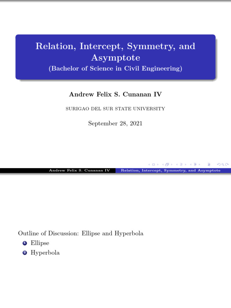 Ellipse Beamer-1 | PDF