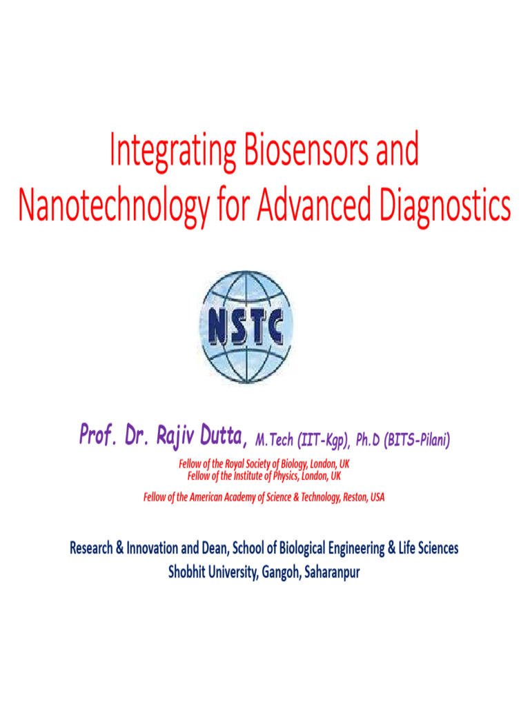 Biosensors in Diagnostics | PDF | Biosensor | Amyloid Beta