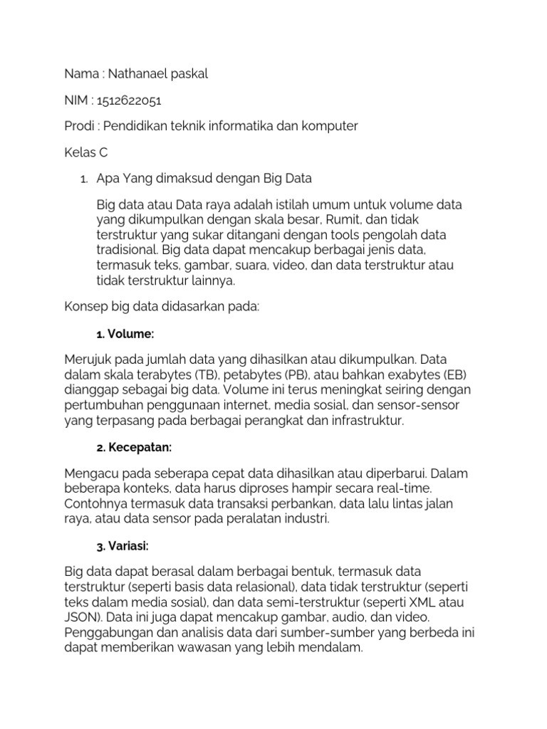 Tugas Data Raya | PDF