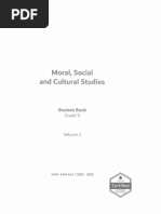 Moral, Social, Cultural Studies Gr-8 V-1 | PDF