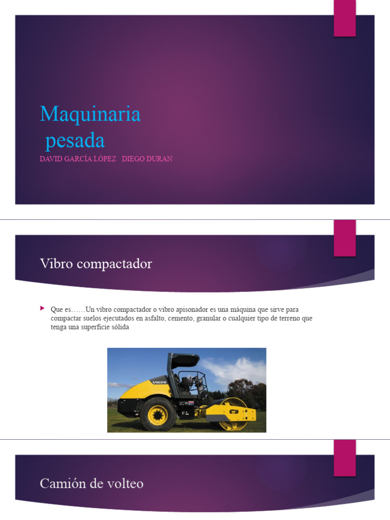 Maquinaria Pesada 3 | PDF