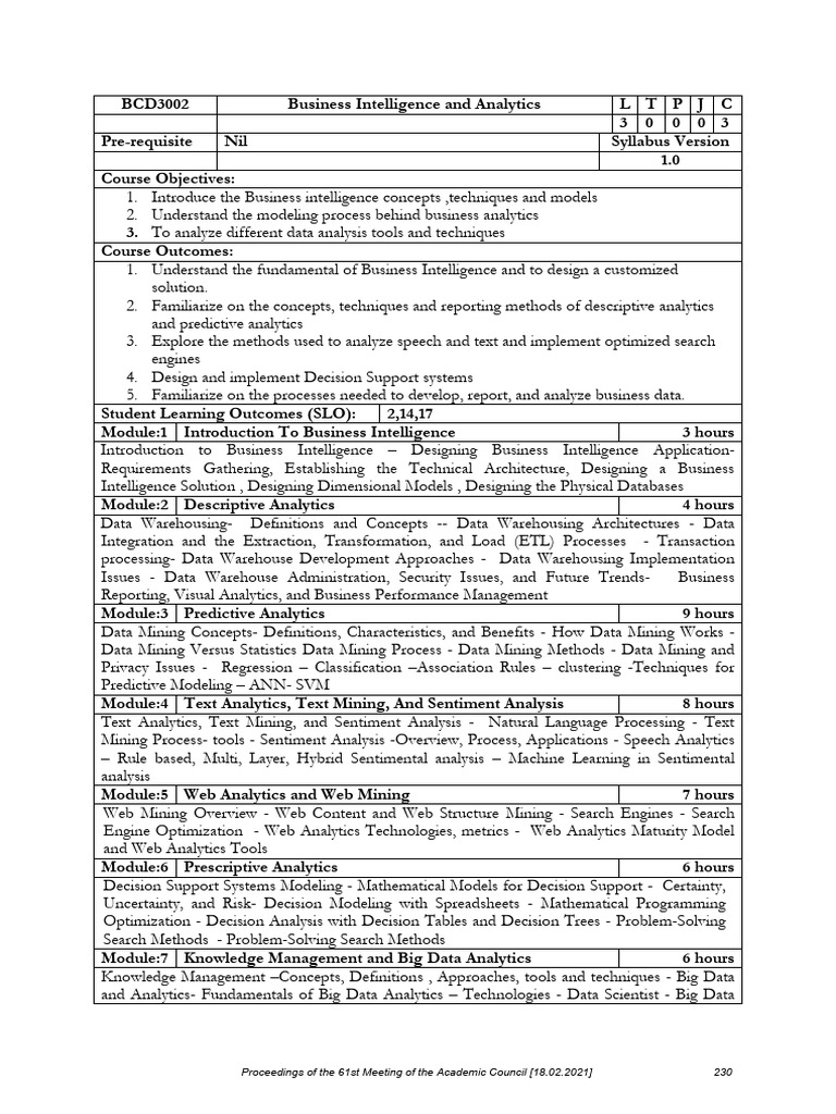 BCD3002 - Business-Intelligence-And-Analytics - TH - 1.0 - 66 - BCD3002 - 61 Acp | PDF ...