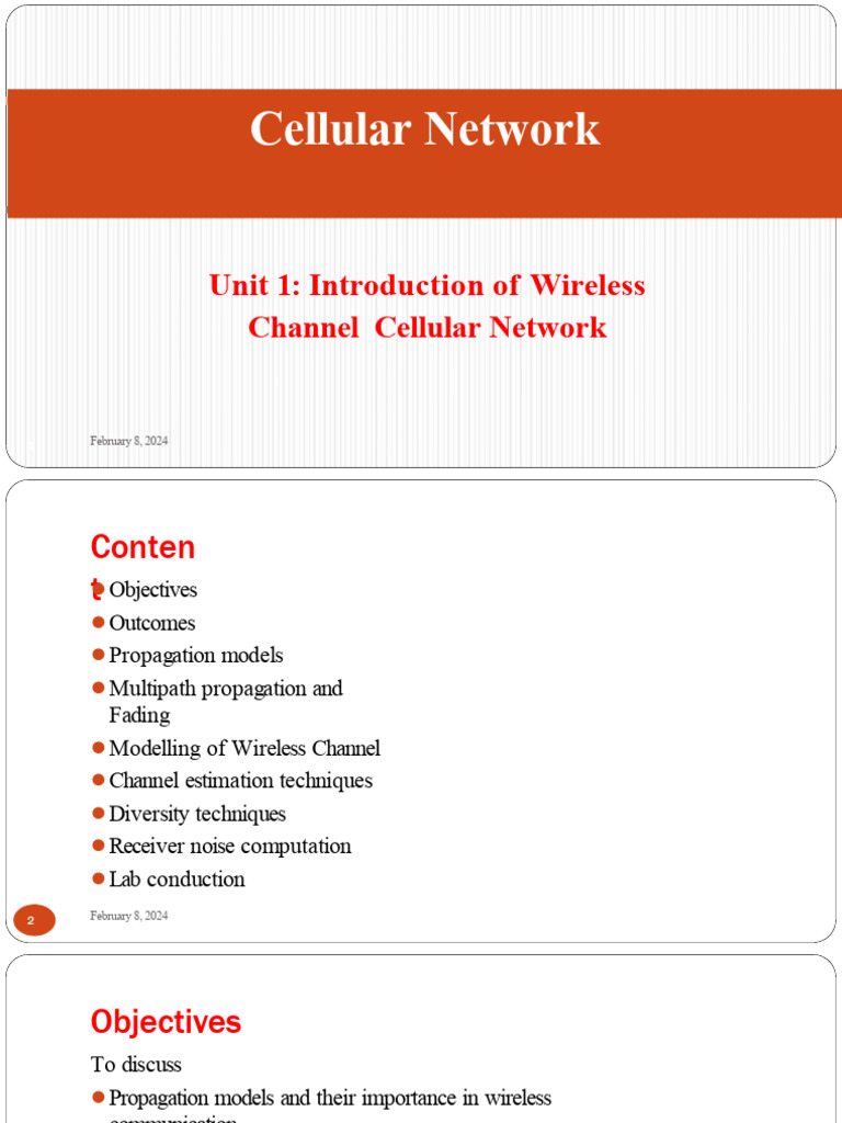 Unit 1_Introduction of Wireless Channel | PDF Unit 1_Introduction of Wireless Channel | PDF