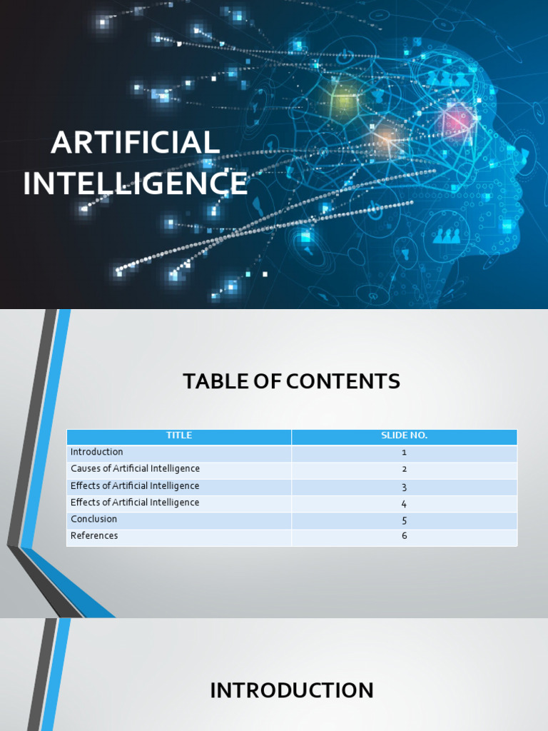 AI, 8 Slides | PDF | Intelligence (AI) & Semantics | Artificial Intelligence