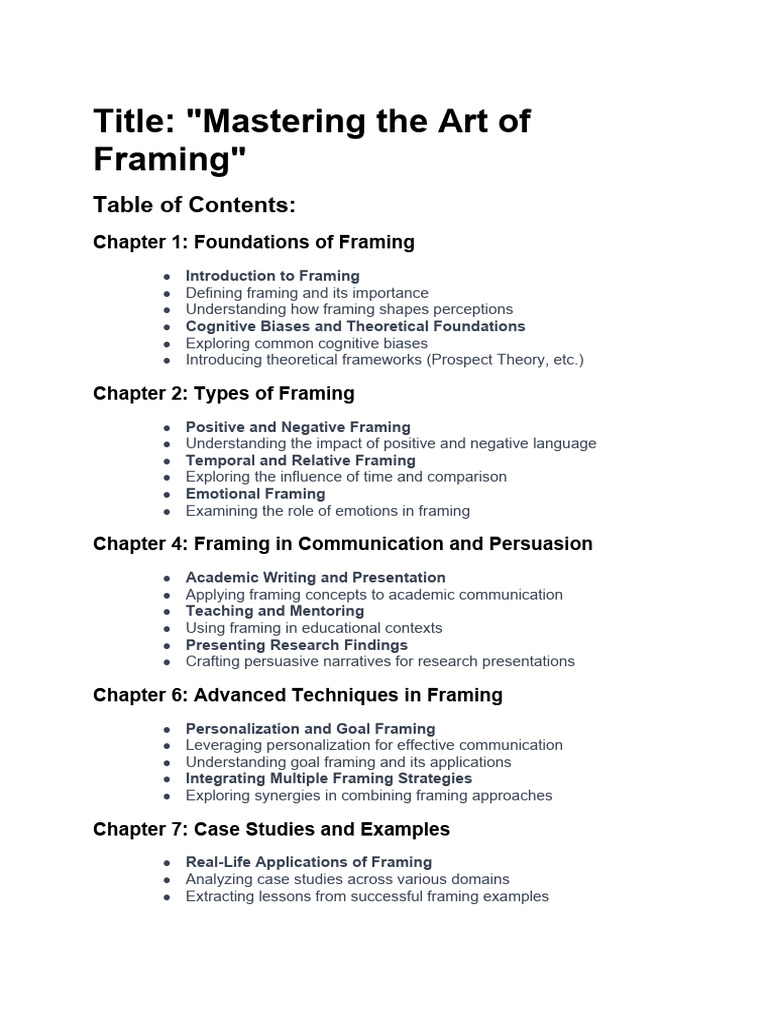 Boook | PDF | Framing (Social Sciences) | Rhetoric