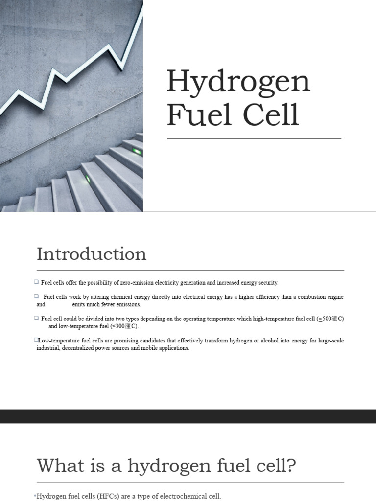 Hydrogen Fuel Cell | PDF | Fuel Cell | Fuels