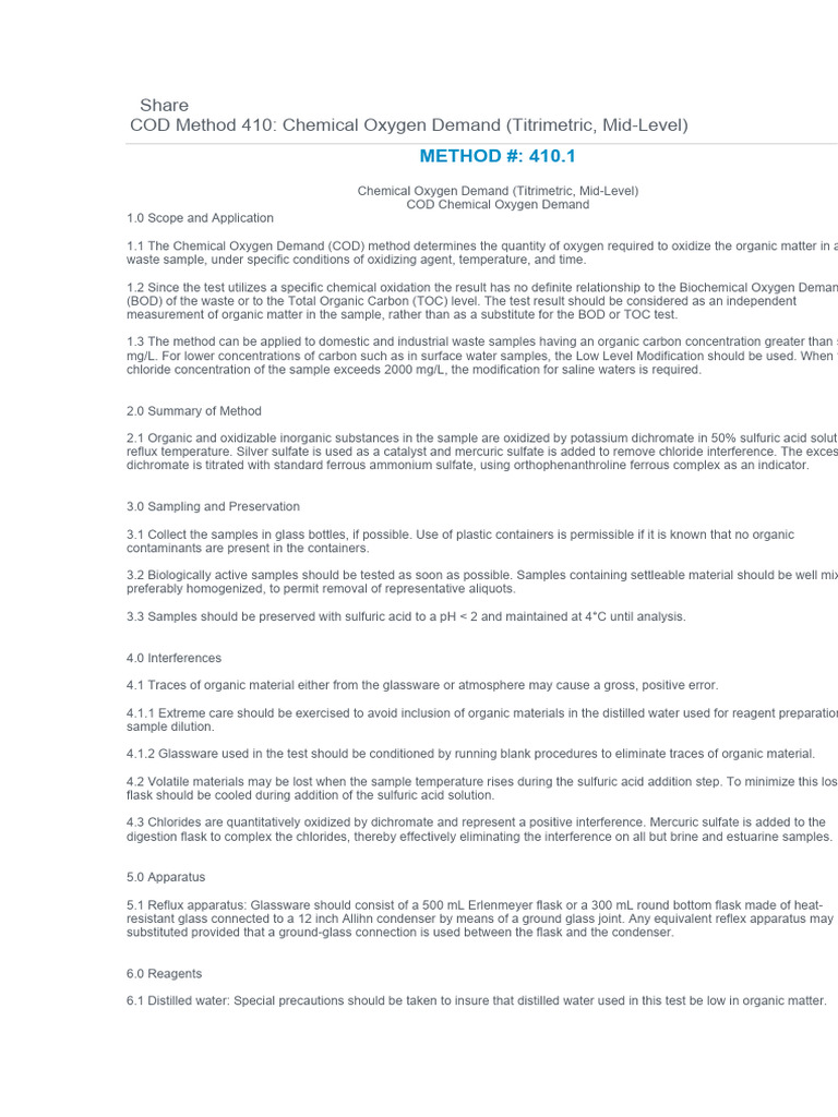 Cod Method and Failure | PDF | Physical Sciences | Earth Sciences