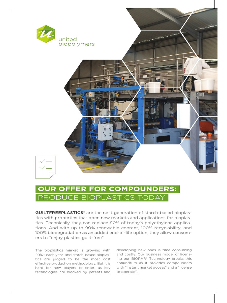 UB - Flyer - Offer For Compounders | PDF | Materials | Organic Polymers