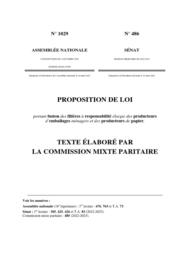 Loi pl22-486 | PDF
