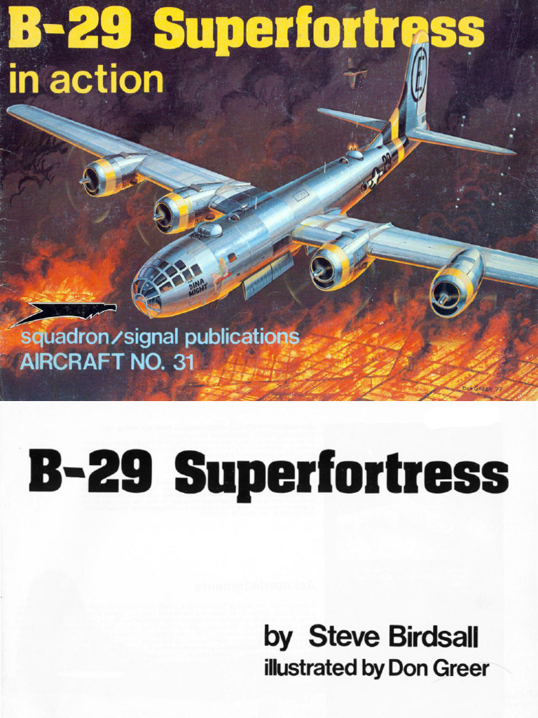 Squadron Signal 1031 B 29 Superfortress | PDF
