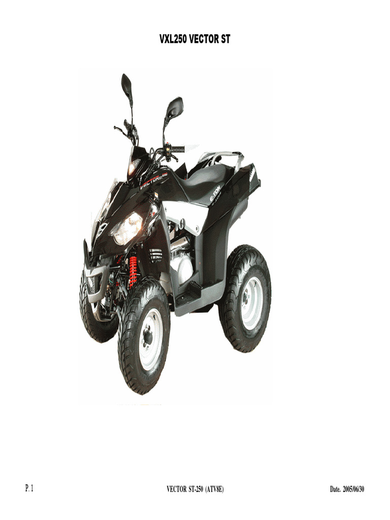E-Ton Vector ST-250 Parts Catalog | PDF | Axle | Screw