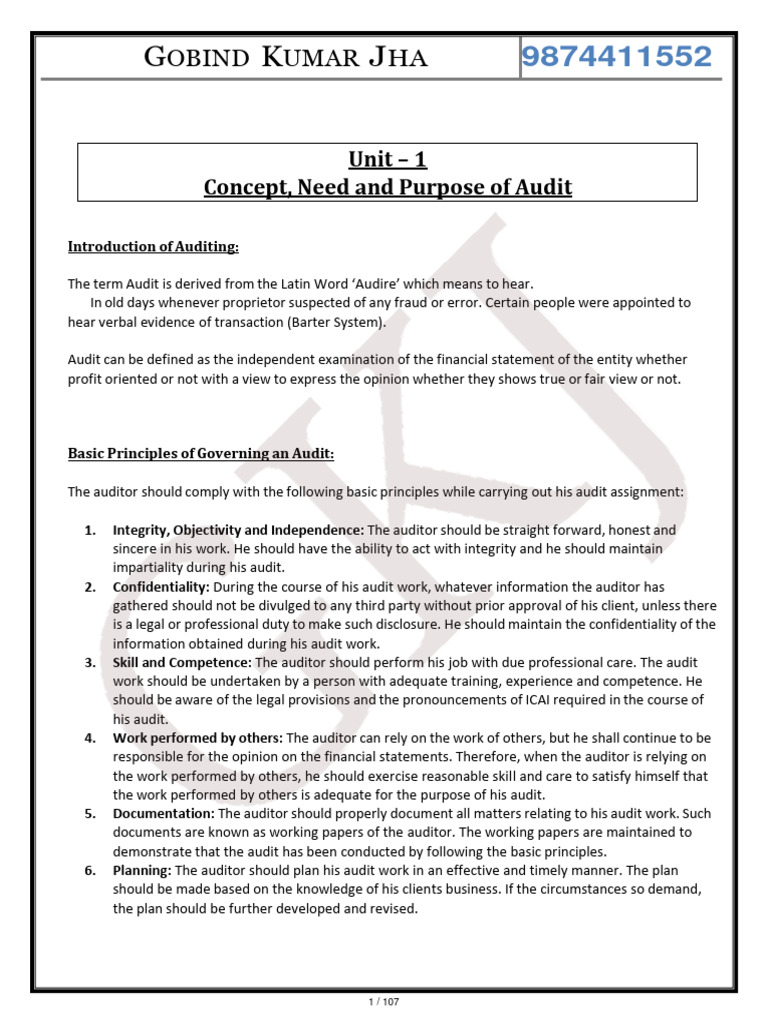 Auditing Book GKJ | PDF | Audit | Financial Audit