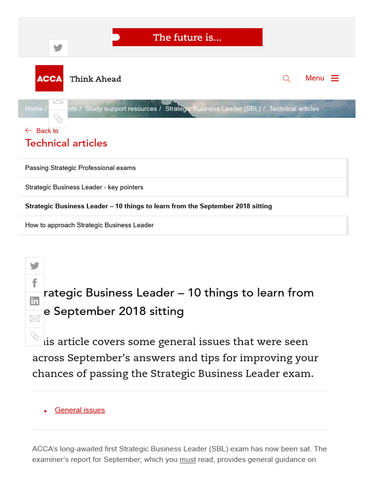 Key 10 Things To Learn and Focus On | PDF | Memorandum | Business