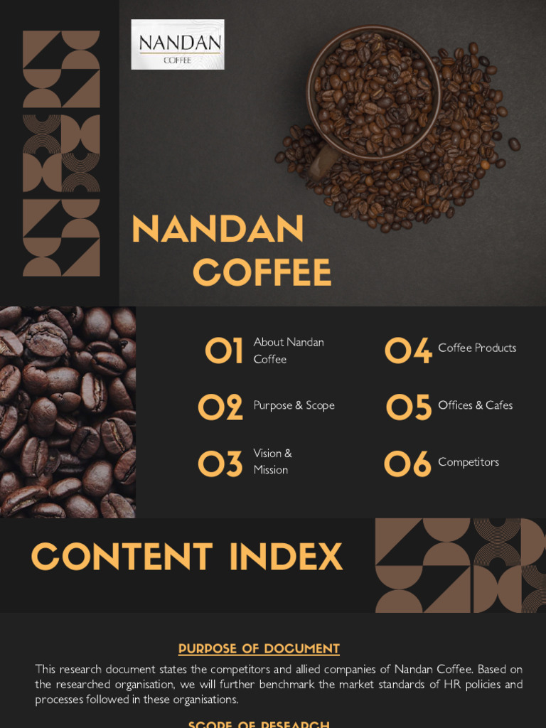 Nandan Coffee | Download Free PDF | Coffee | Coffeehouse