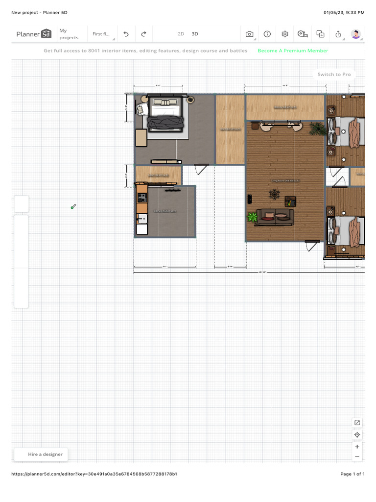 New Project Planner 5d Pdf Home