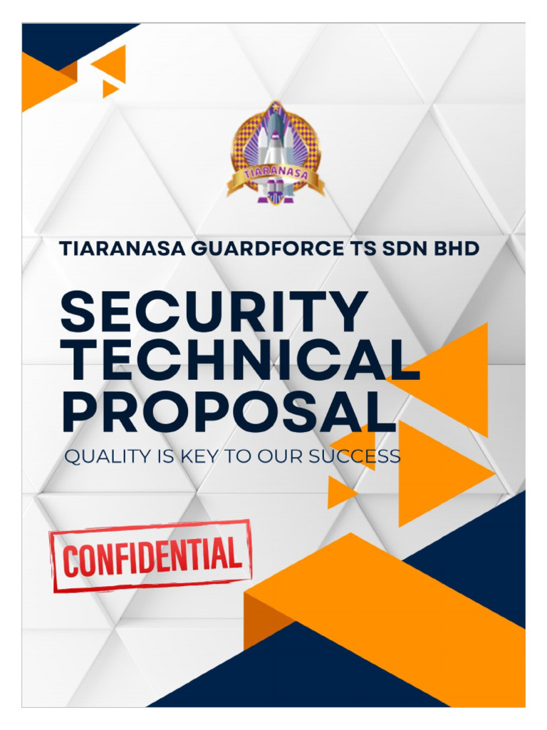 Tiaranasa Security Technical Proposal | PDF | Risk | Risk Management