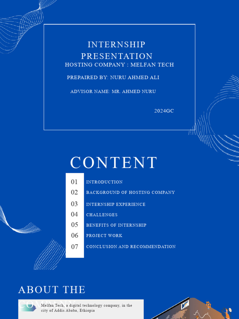 Internship Presentation | PDF | Mobile App | Android (Operating System)