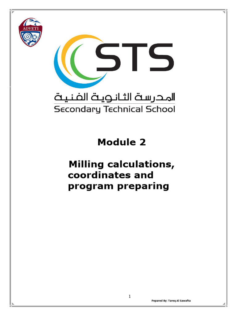 Module 2 Term 2 CNC Cooltool Milling machine | PDF | Cartesian ...