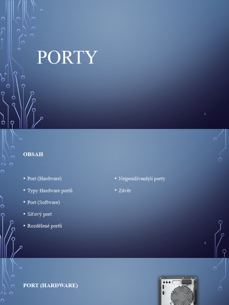 Porty | PDF