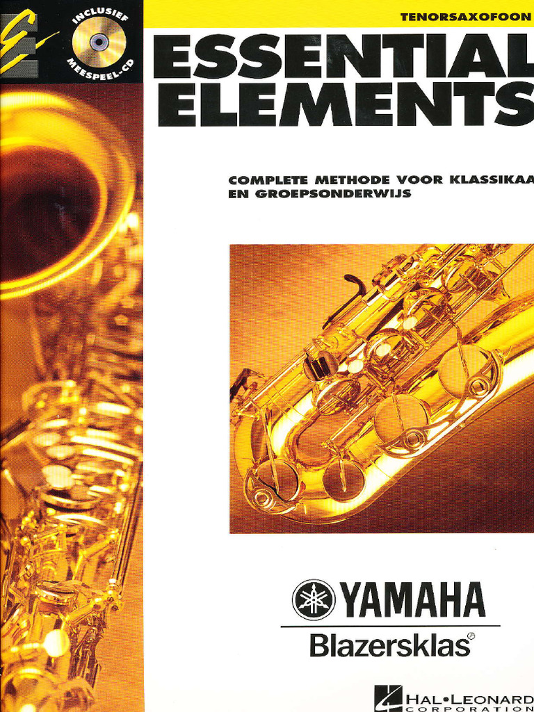 Essential Elements Band 1 Saxofoon-Tenor | PDF