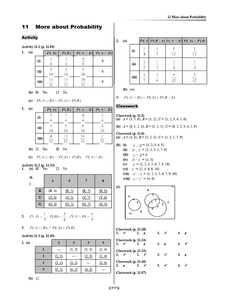Probability Concepts and Exercises | PDF | Probability | Mathematics