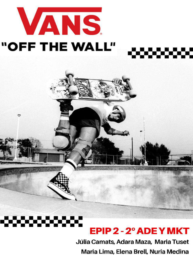 Briefind de Marketing - VANS | PDF