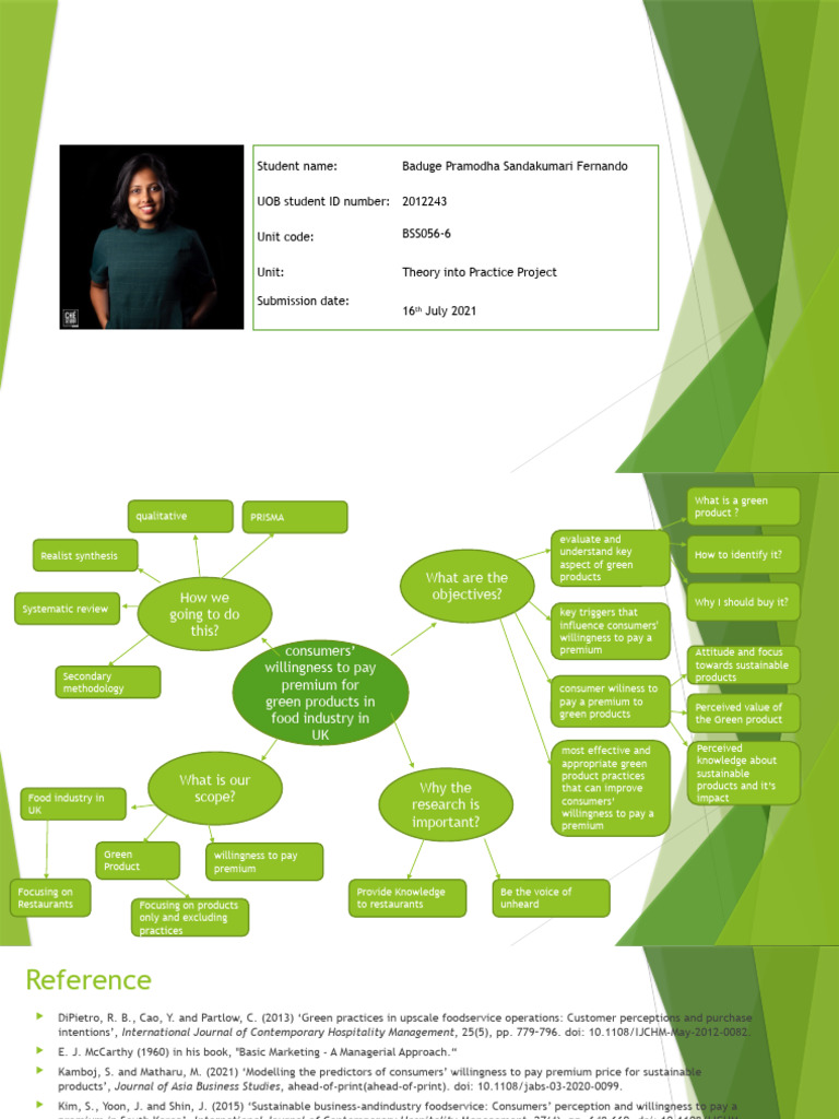 Green Perception Proposal | PDF