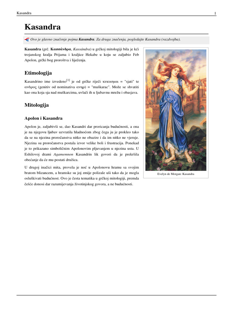 Kasandra | PDF
