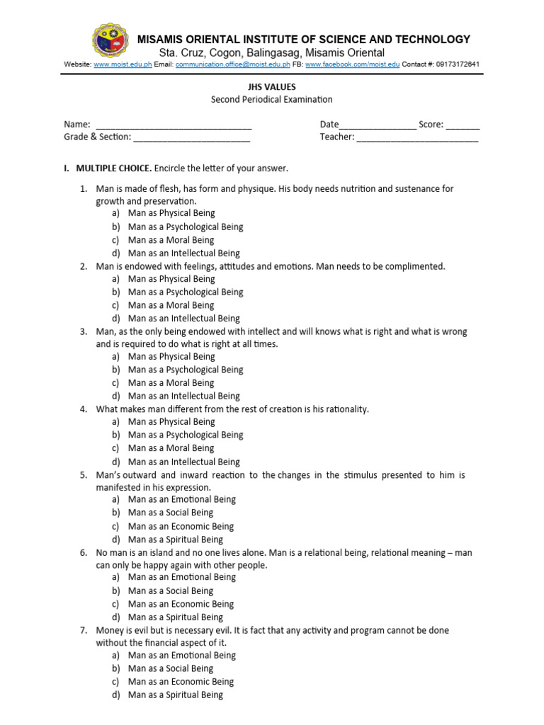 Examination Example | PDF