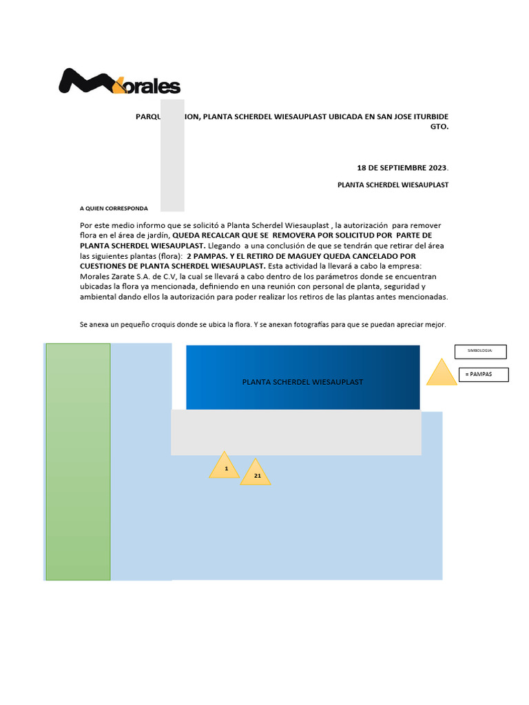 Permiso para remover flora 3ra parte | PDF
